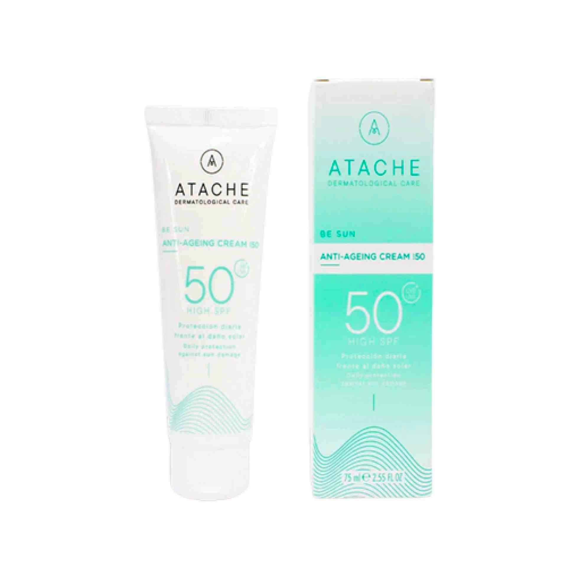 Anti-Ageing Cream SPF50+ Be Sun 75 ml | Atache